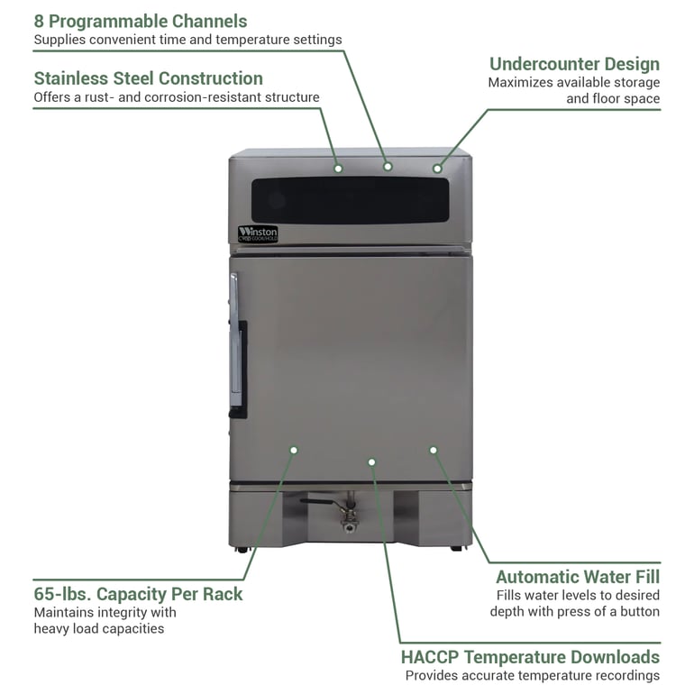 Winston CHV5-04HP Undercounter CVap® Cook and Hold Oven - Right Hinge ...