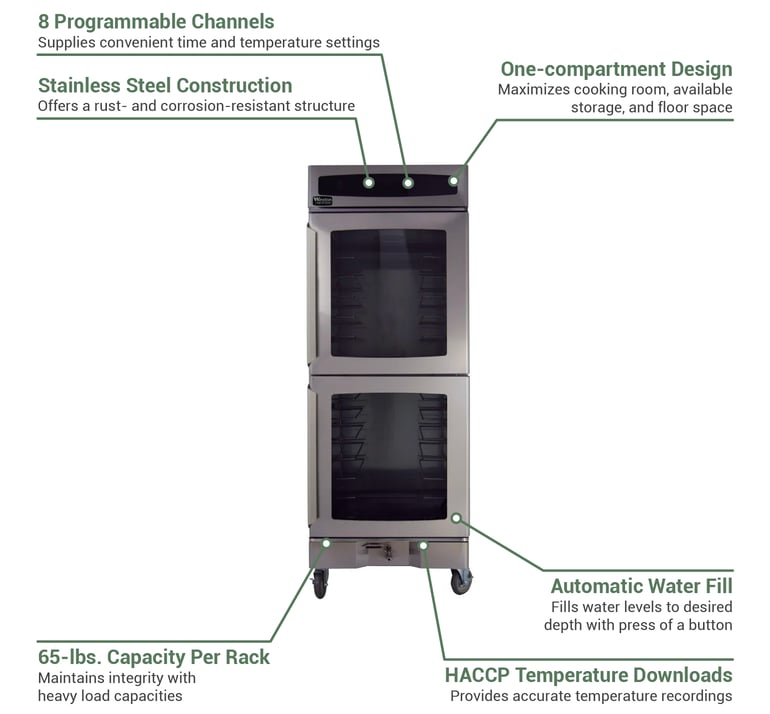 Winston CHV5-14UV Full-Size CVap® Cook and Hold Oven - Right Hinge ...