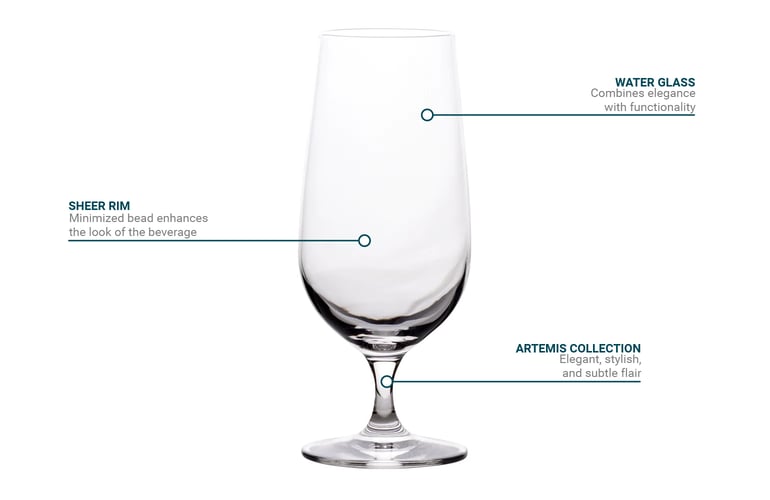 Mikasa Hospitality 13 1/5 oz Artemis Water Glass (5275316)