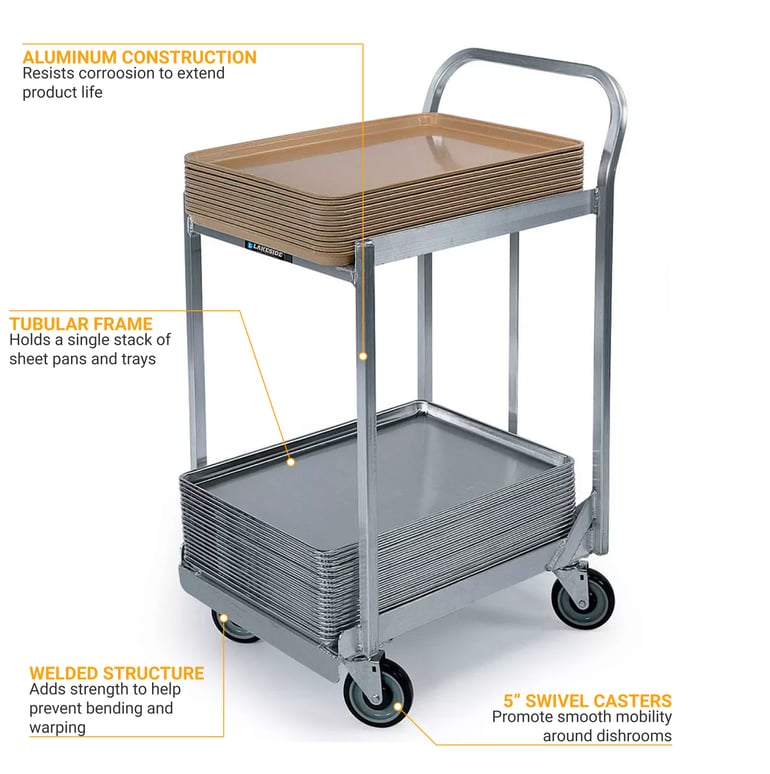 Lakeside 633 Dolly for Sheet Pan w/ 500 lb Capacity
