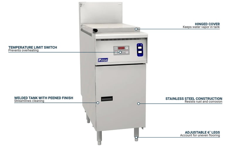 Pitco SRTG14-GM Solstice™ Gas Rethermalizer w/ (1) 17 1/2 gal Tank ...