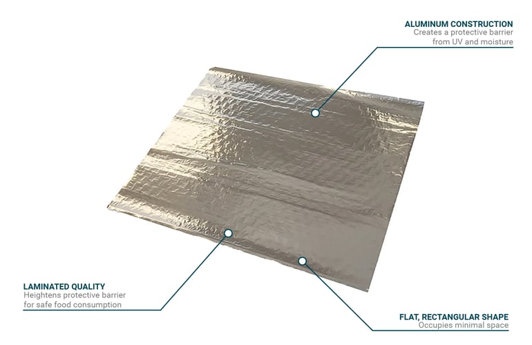 Handy Wacks Foil Wrap - 16" x 14" (FSW65U)