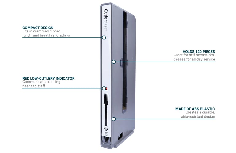 WNA CEASEFKDISPENSE Cutlerease® Fork Dispenser