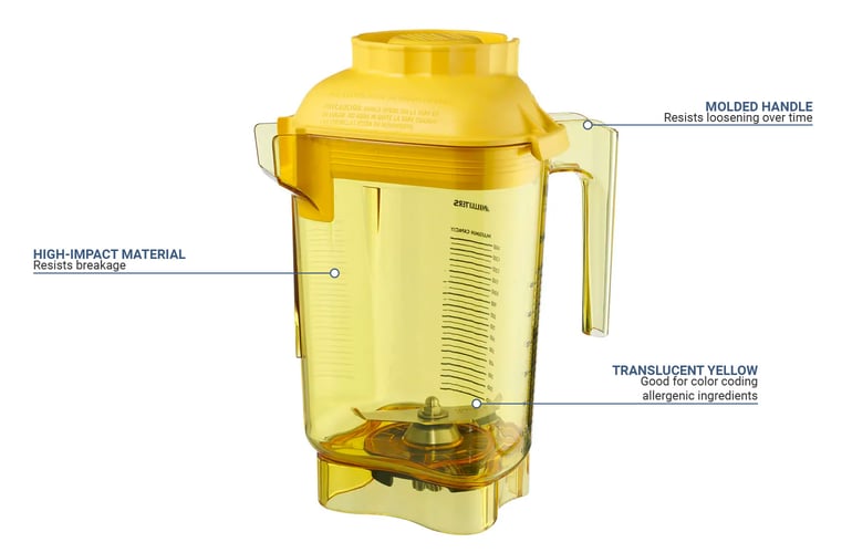 Vitamix Commercial 48 oz Advance® Complete Blender Container - Tritan ...