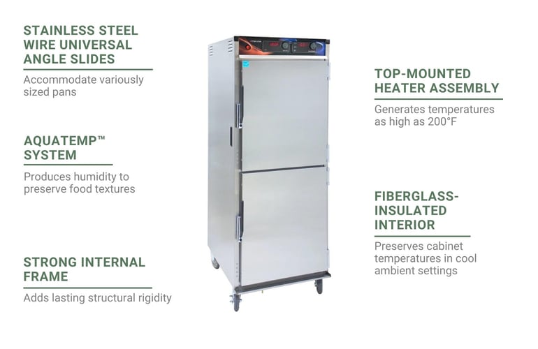 Cres Cor H-137-WSUA-12D Full Height Insulated Mobile Heated Cabinet w ... Cres Cor H-137-WSUA-12D Full Height Insulated Mobile Heated Cabinet w ...