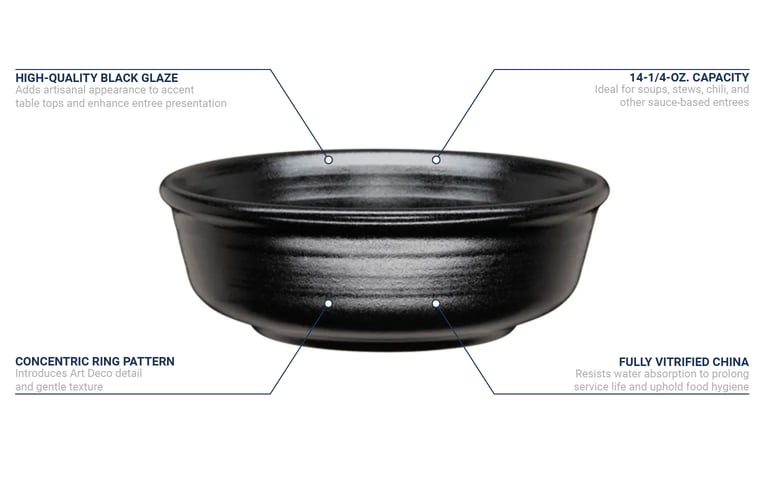 Fiesta 14 1/4 oz Round Fiesta Bowl - China, Foundry (HL46020000)