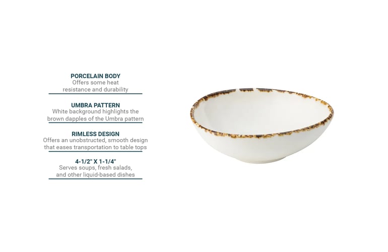 Steelite UCT9066 4 1/2" X 1 1/4" Oval Utopia Umbra Dip Dish - Porcelain ...