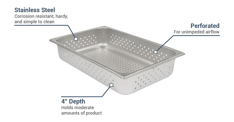 smalls Full Size Steam Pan, Stainless (2220043)